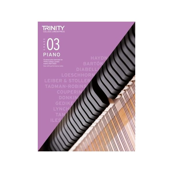 Trinity Piano Exam 2021-2023 Grade 3